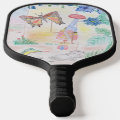 Custom Kids Artwork, Nutcracker toy, butterfly, Pickleball Paddle | Zazzle
