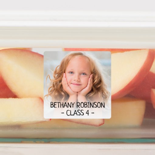 Custom Kids Name & School Class Labels | Zazzle