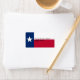 Custom Label with Flag of Texas, U.S.A. | Zazzle
