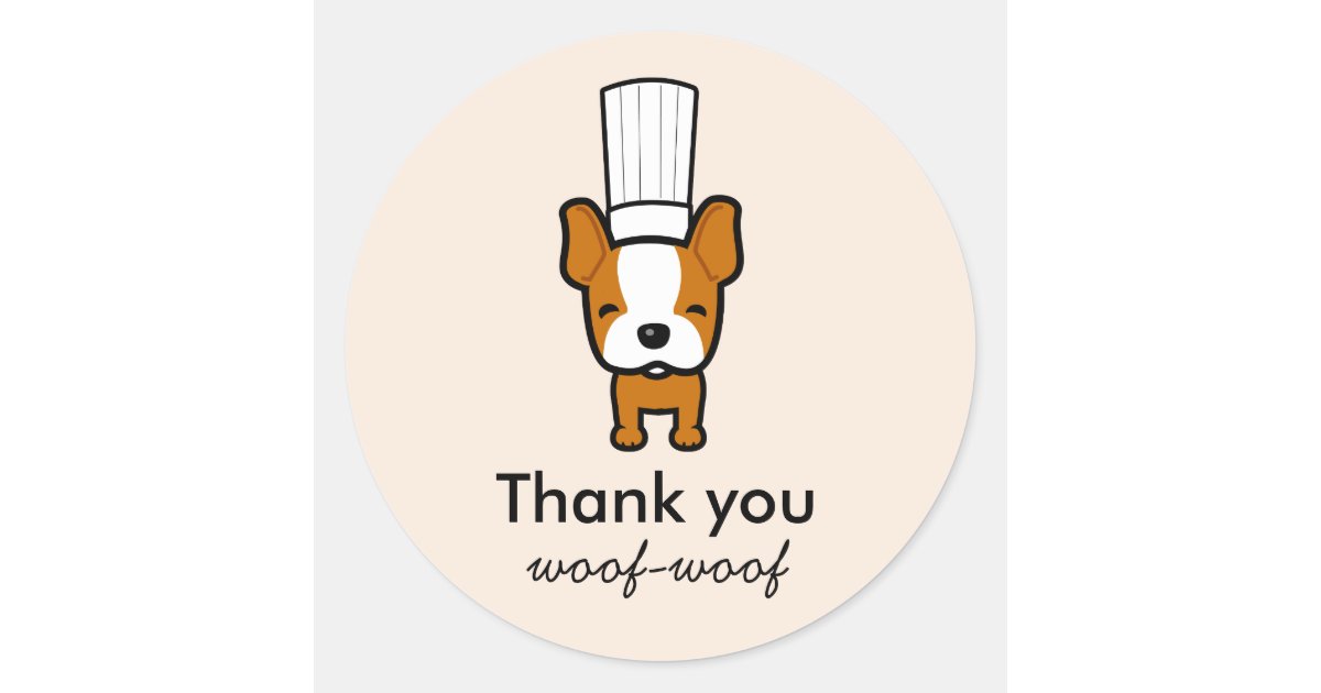 Custom Labels for Pet Dog Baked Treats Bakery | Zazzle