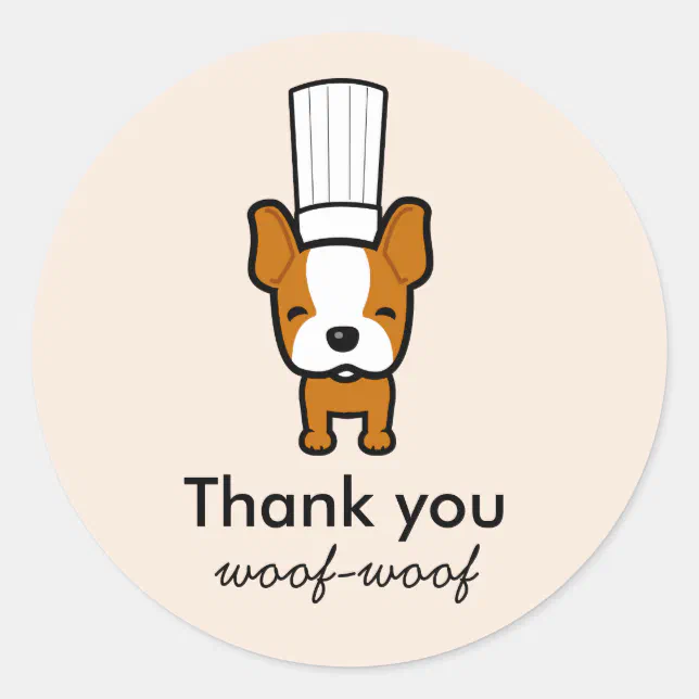 Custom Labels for Pet Dog Baked Treats Bakery | Zazzle