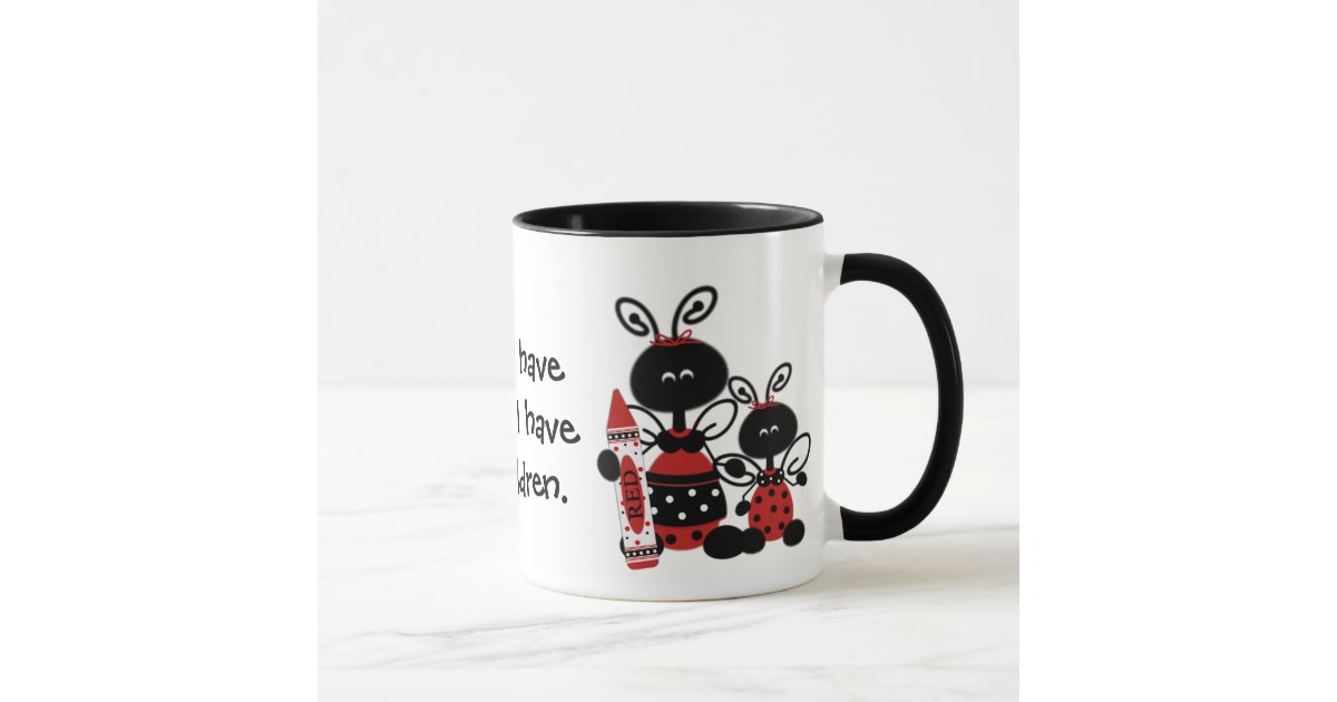 Custom Ladybug Teacher Mug | Zazzle