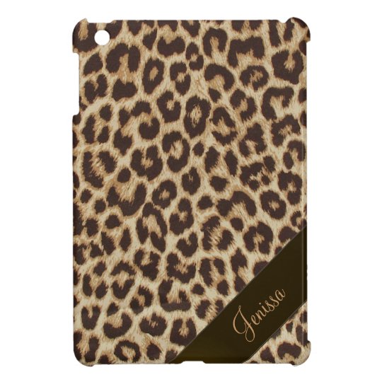 Custom Leopard Print iPad Mini Case | Zazzle.com