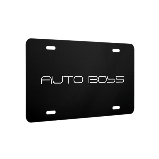 Custom License Plate - Add Your Text | Zazzle