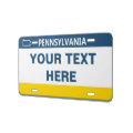 Custom License Plate Custom Pennsylvania | Zazzle