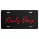 Custom License Plate - Lady Bug | Zazzle
