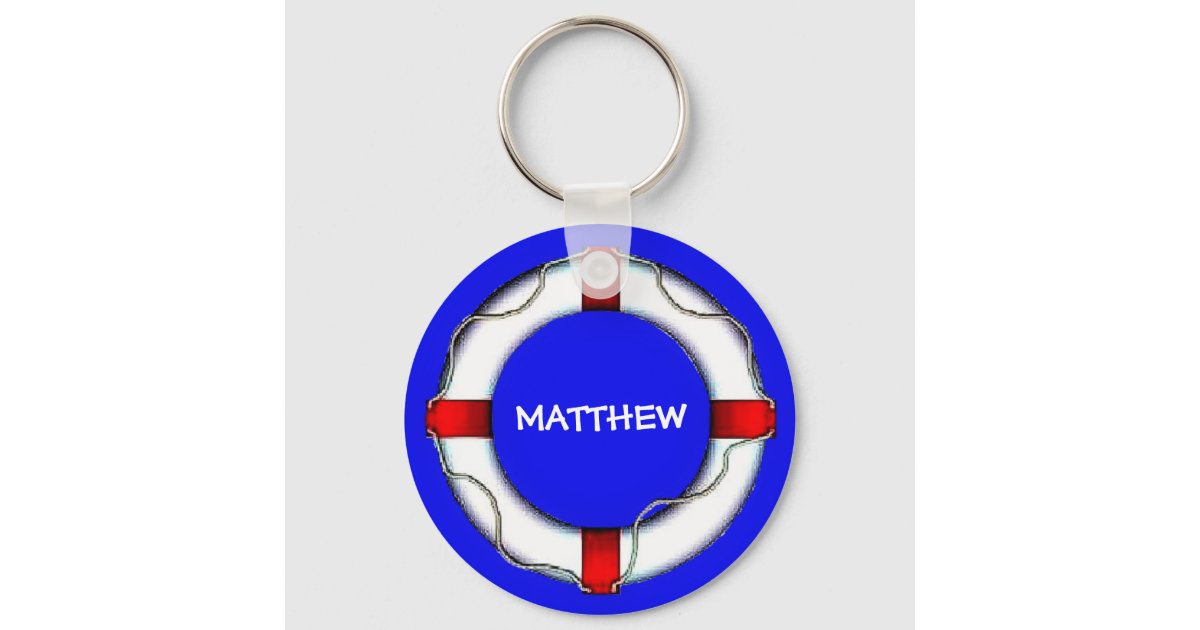Custom Lifesaver Keychain | Zazzle