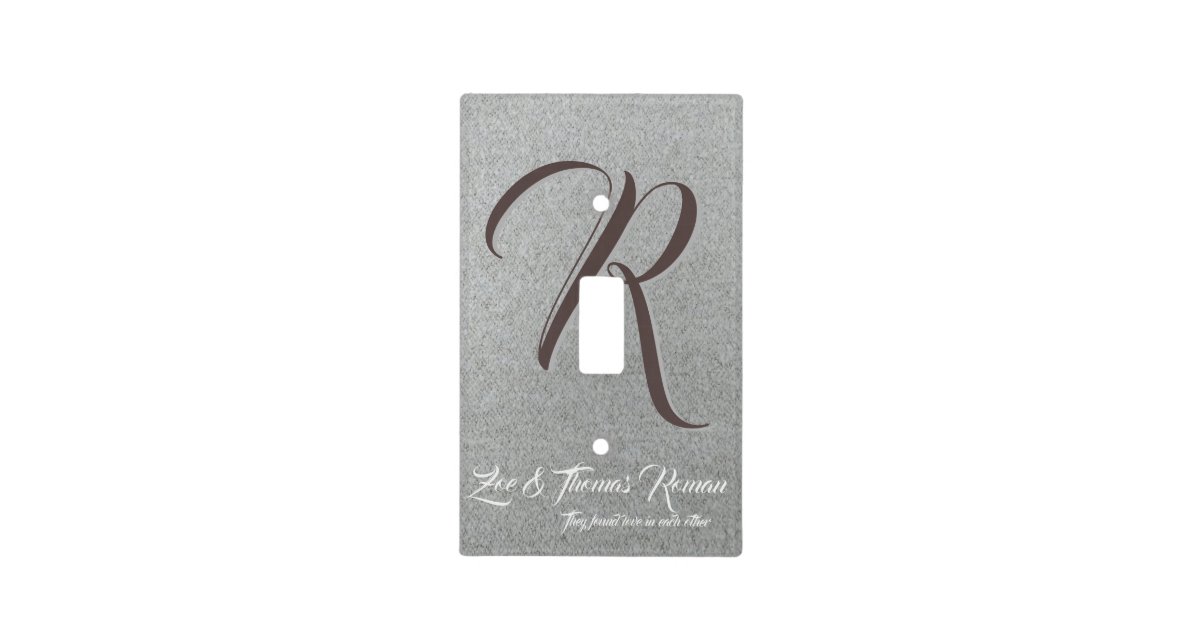 Custom light switch toggle cover | Zazzle