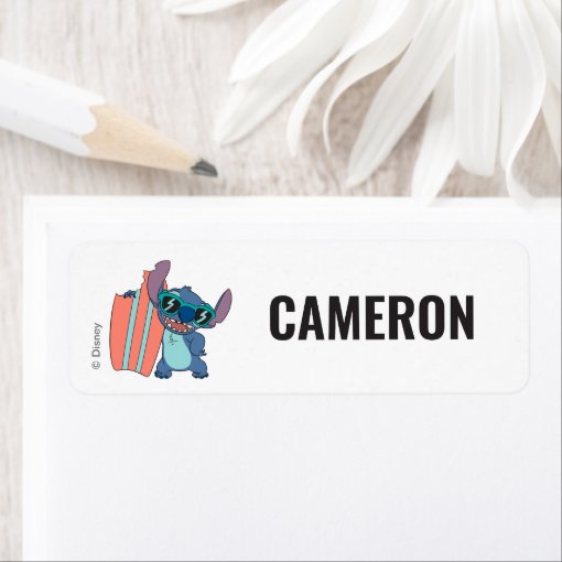 Custom Lilo & Stitch | Back to School Labels | Zazzle