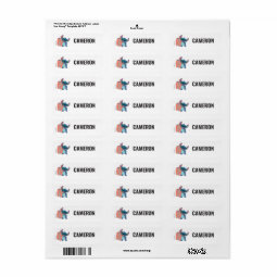 Custom Lilo & Stitch | Back to School Labels | Zazzle