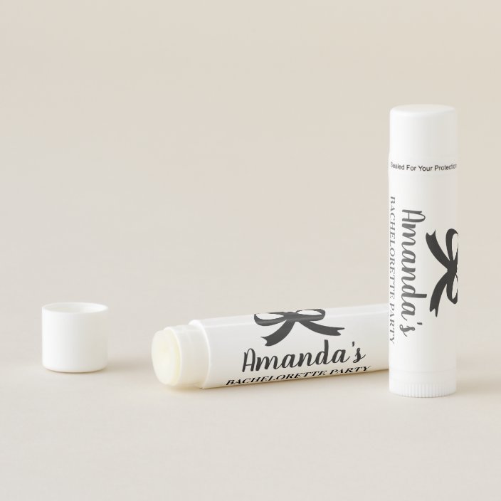Custom lip balm party favor gift for bridesmaids | Zazzle.com