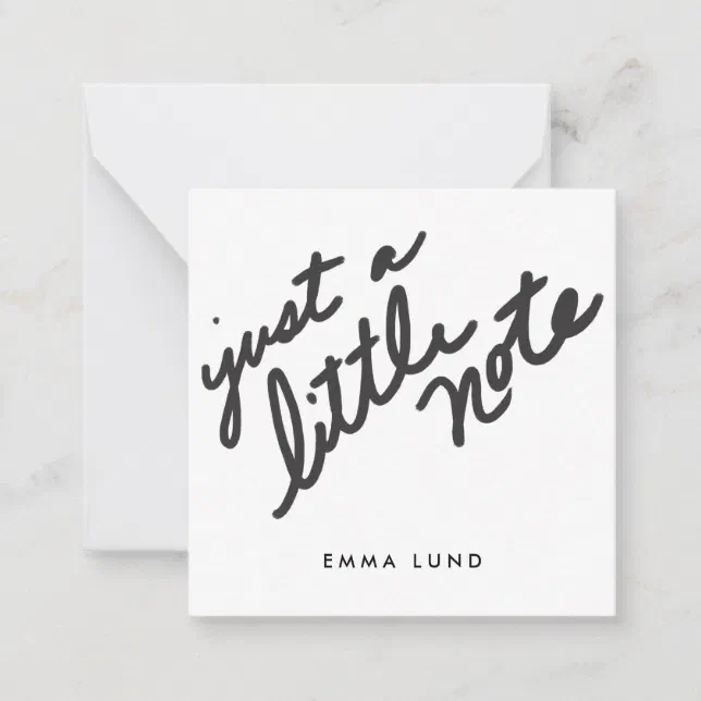 Custom Little Note Stationery | Zazzle