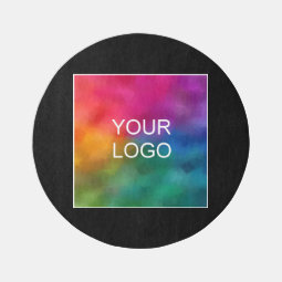 Custom Logo Add Text Create Your Own Template Rug | Zazzle