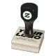 Custom Logo and Text Rubber Stamp | Zazzle
