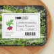 Custom Logo & Barcode Radish Microgreens Food Label | Zazzle