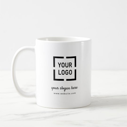 Custom Logo branded promotional Coffee Mug | Zazzle.com