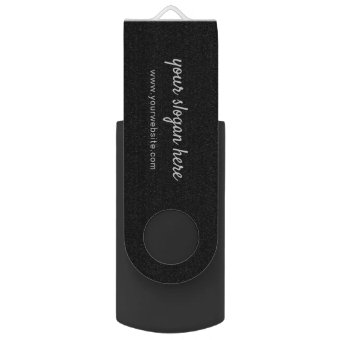 Custom Logo branded promotional Flash Drive | Zazzle