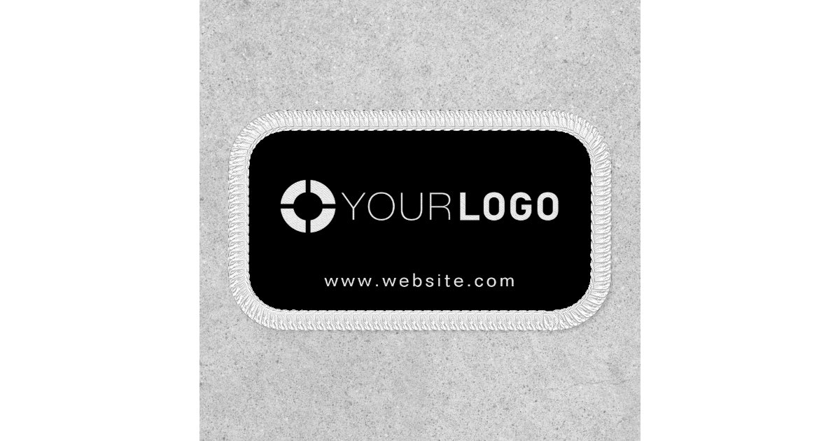 Custom Logo branded promotional Patch | Zazzle