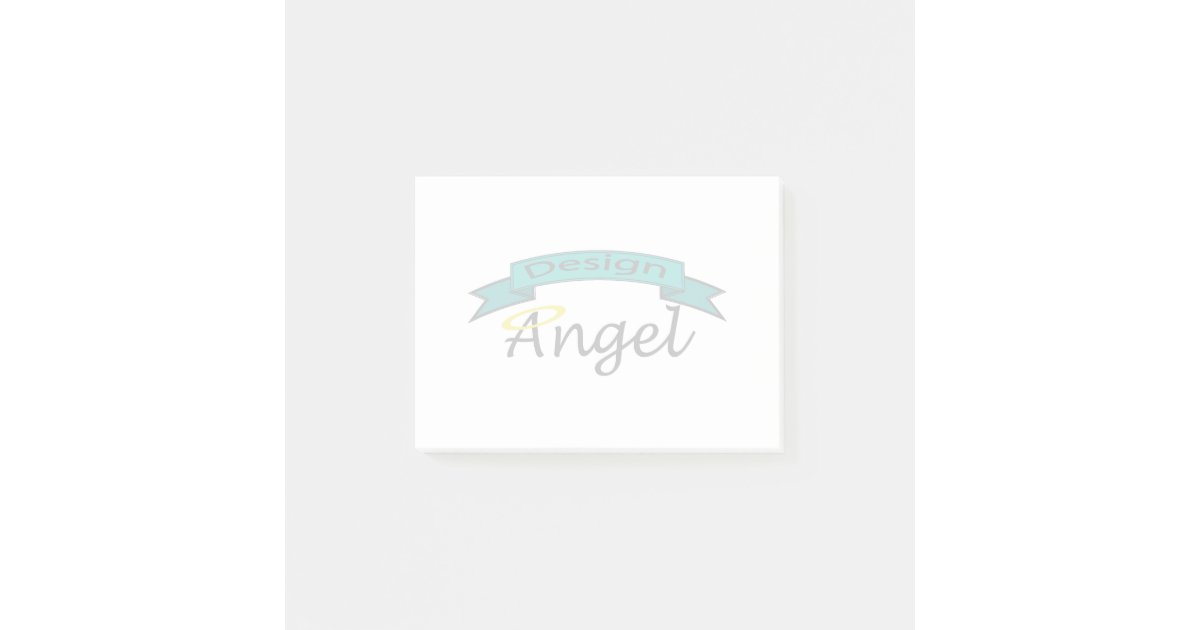 Custom Logo Branded Watermark Post It's Post-it Notes | Zazzle