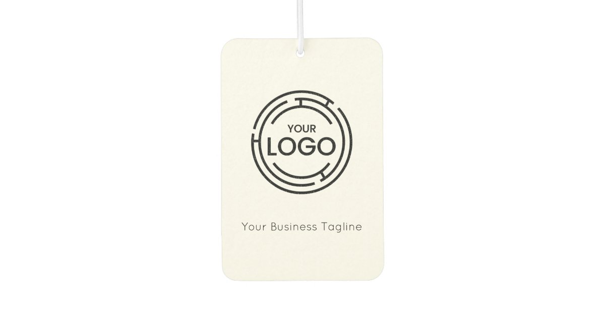 Custom Logo Business Air Freshener | Zazzle