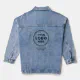 Custom Logo Business Branding Denim Jacket | Zazzle