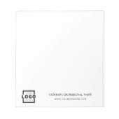 Custom Logo Business Company Promotional Gift Notepad | Zazzle