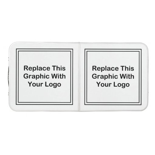 Custom Logo Business Folding Table | Zazzle