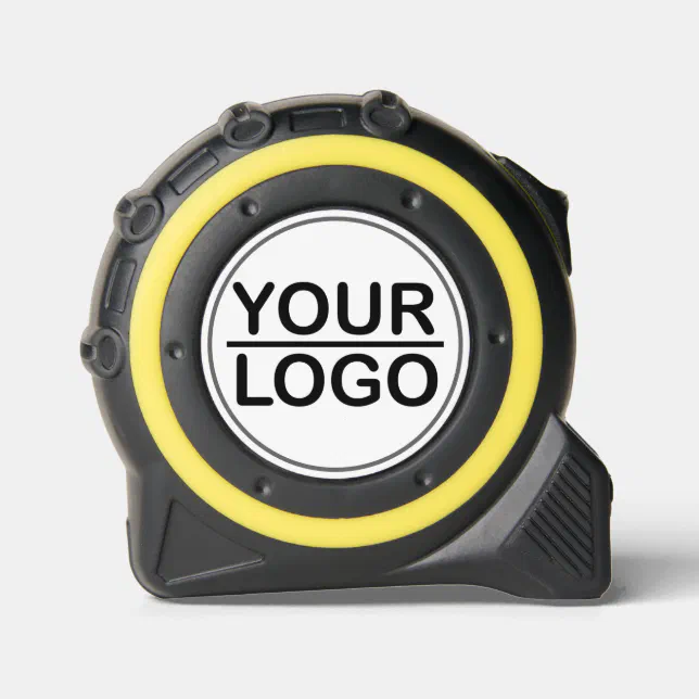Custom logo business tape measure | Zazzle