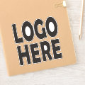 Custom logo. Change with your own logo Sticker | Zazzle