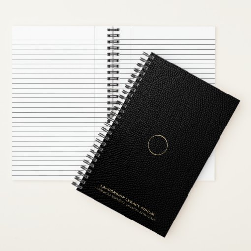 Custom Logo Corporate Event Notebook | Zazzle