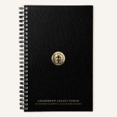Custom Logo Corporate Event Notebook | Zazzle