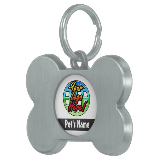 Custom Logo Corporate Gift Pet Tag | Zazzle