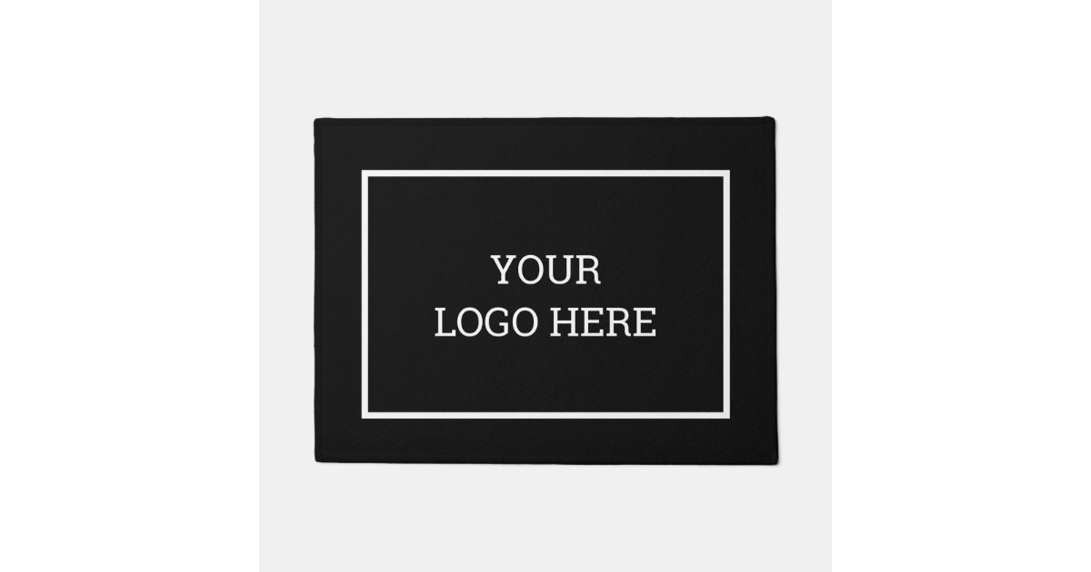 Custom Logo Doormat | Zazzle