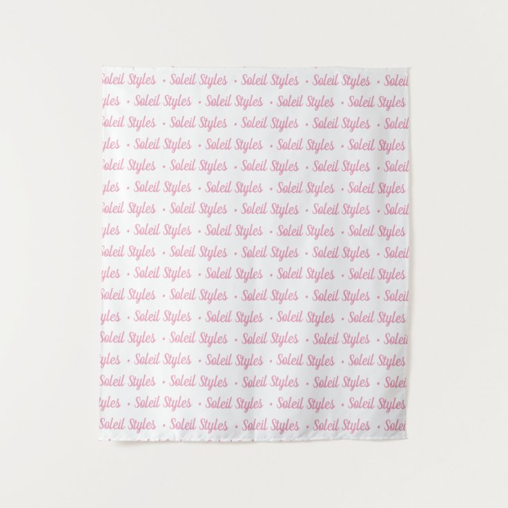 Custom Logo Event Backdrop Step and Repeat | Zazzle