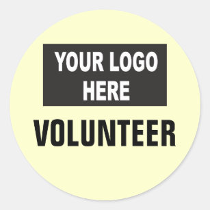 Volunteer Stickers | Zazzle