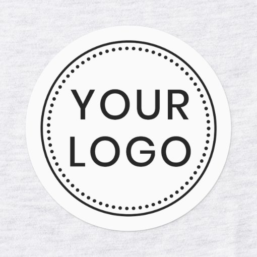 Custom logo fabric clothing labels | Zazzle