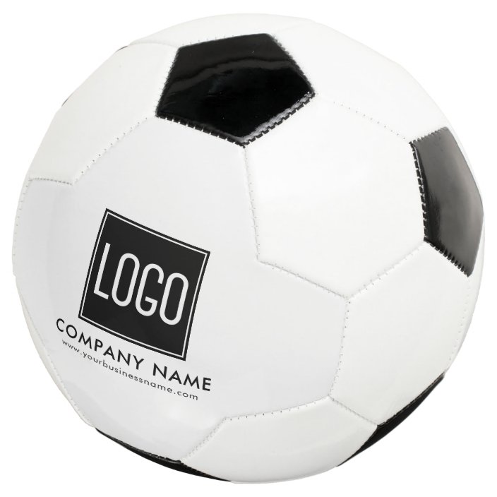Custom Logo Football Badge Soccer Ball | Zazzle.com