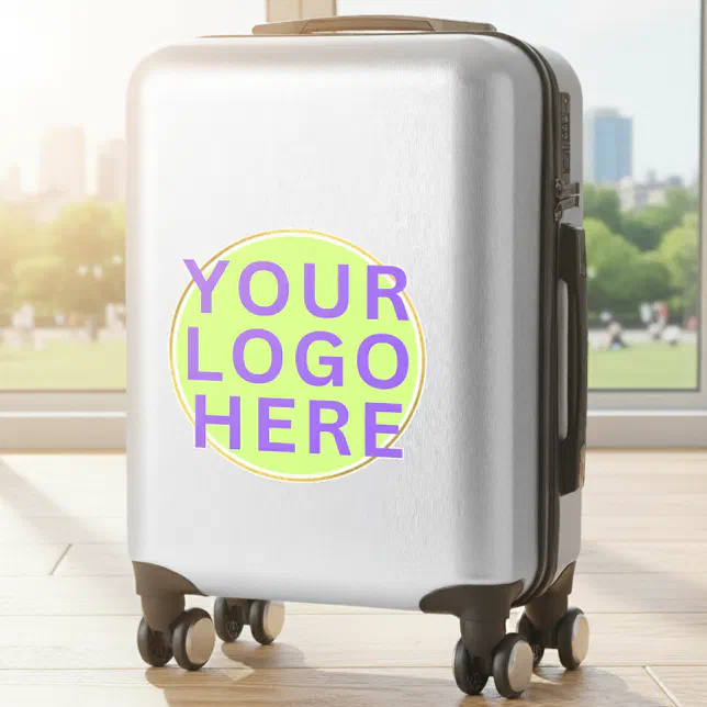 Custom Logo for Suitcase | Best Business Sticker | Zazzle