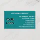 Custom Logo Full Contact Information Professional Business Card | Zazzle