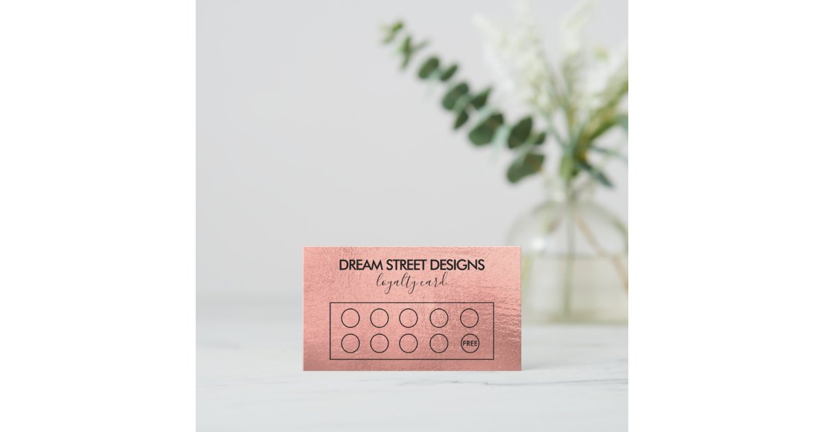 Custom Logo Gold Loyalty Card | Zazzle
