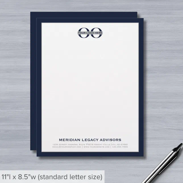 Custom Logo Letterhead | Zazzle