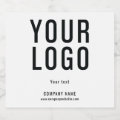 Custom Logo Minimalist Liquor Bottle Label | Zazzle