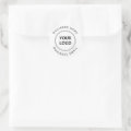 custom logo name business sticker | Zazzle