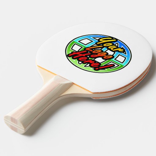 Custom Logo or Photo Personalized Ping Pong Paddle | Zazzle