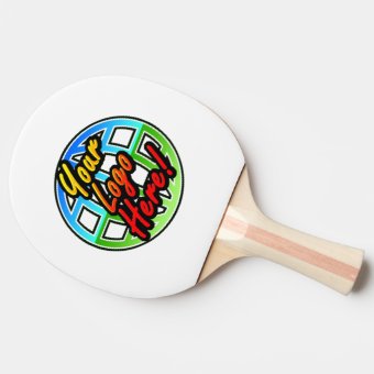 Custom Logo or Photo Personalized Ping Pong Paddle | Zazzle