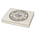 Custom Logo Personalized Business Branding Seal Rubber Stamp | Zazzle
