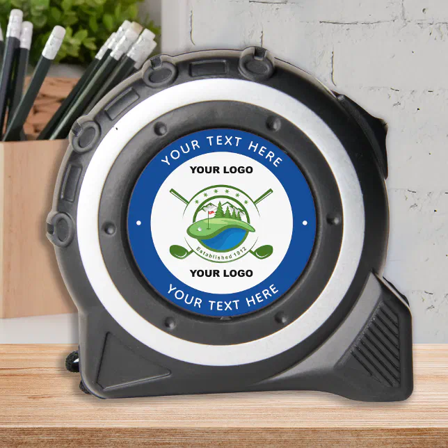 Custom Logo Personalized Corporate Business Tape Measure | Zazzle