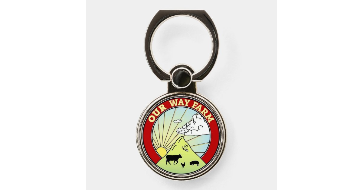 Custom Logo Phone Grip | Zazzle