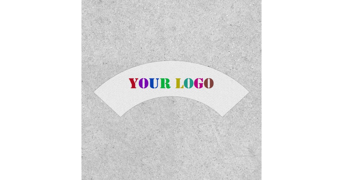 Custom Logo Photo Color Patch Business Promotional | Zazzle