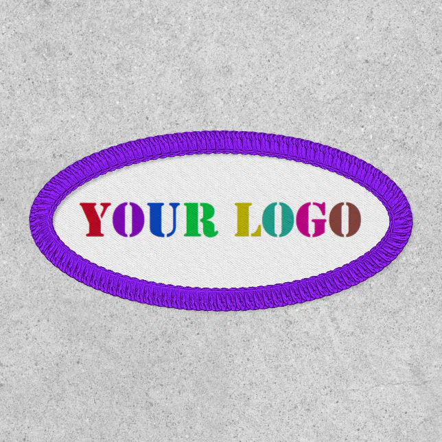 Custom Logo Photo Patch Promotional Personalized | Zazzle